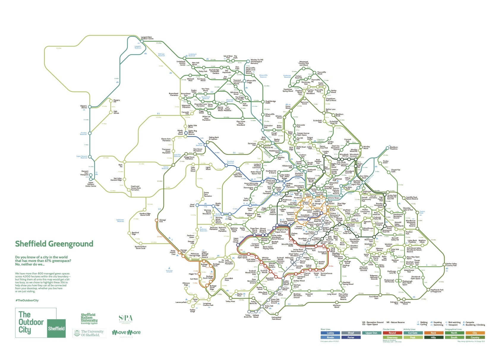 The Sheffield Greenground Map - Beyond the Edge